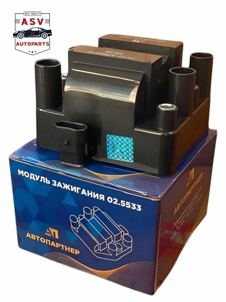 Катушка, модуль зажигания ВАЗ 2110, 2111, 2112, 2113, 2114, 2115 двигатель 1,5л. 8кл. / 16кл.