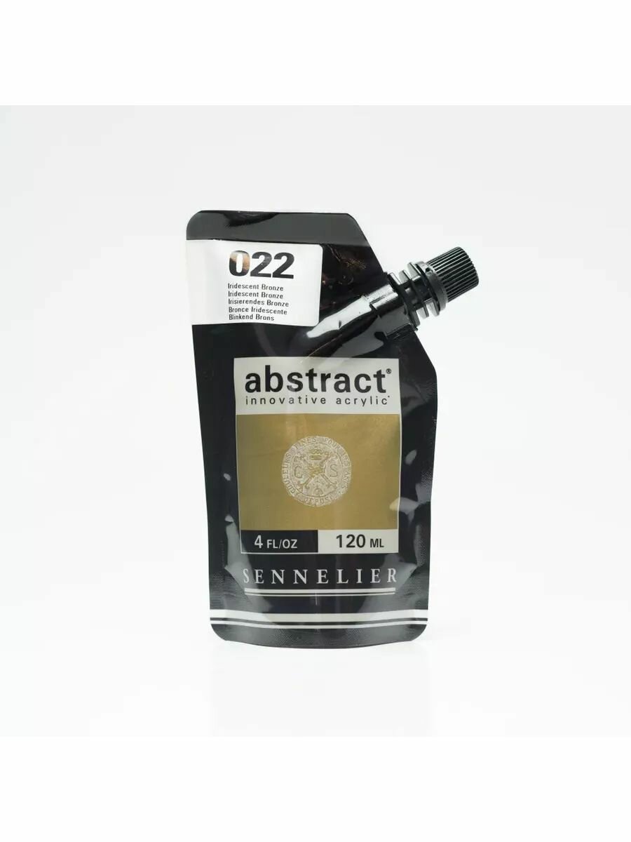 Краска акриловая Sennelier Abstract, 120 мл, бронза