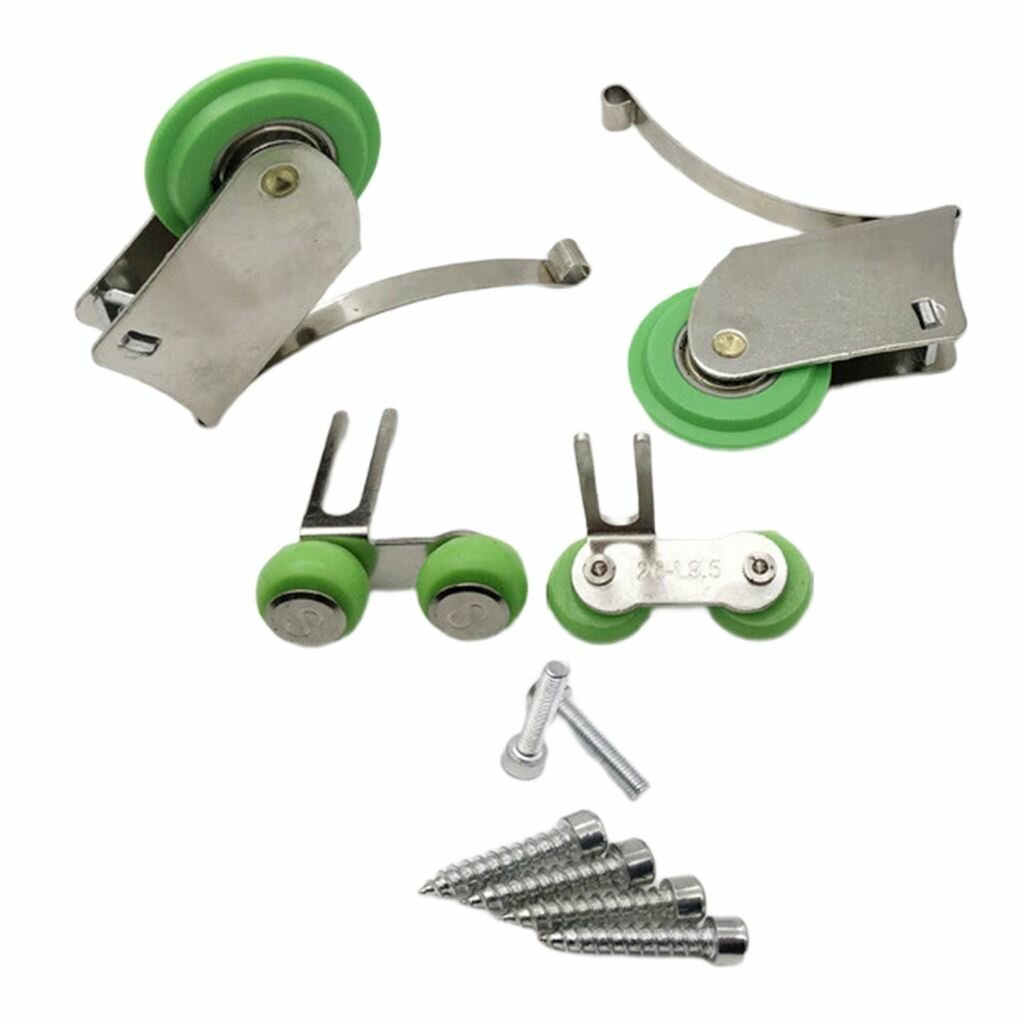 Утолщенный бесшумный нейлоновый шкив раздвижной двери шкафа-купе-C001