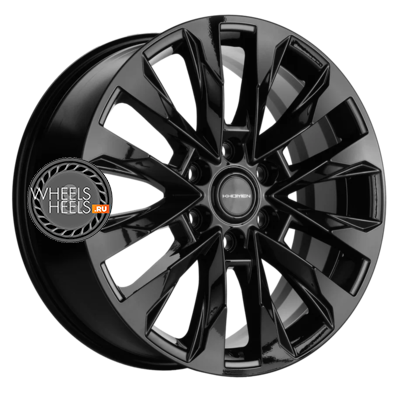 Khomen Wheels KHW2010 (Tank 300/500) 20x8 6x139.7 et36 dia100.1 Black