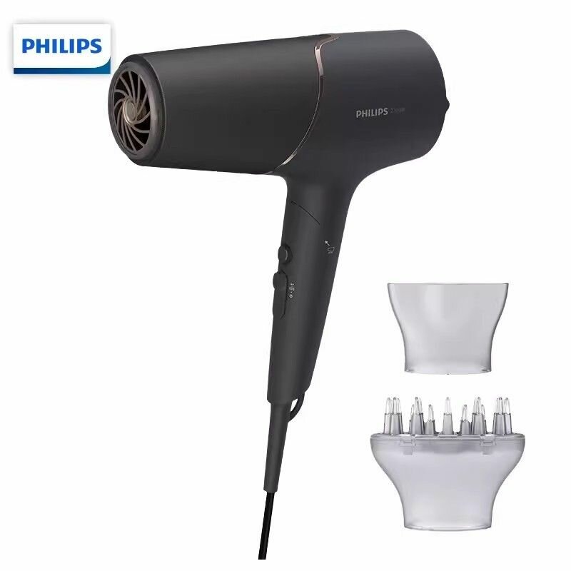 Philips Фен для волос BHD538/501 2200 Вт, скоростей 3, кол-во насадок 1, лиловый