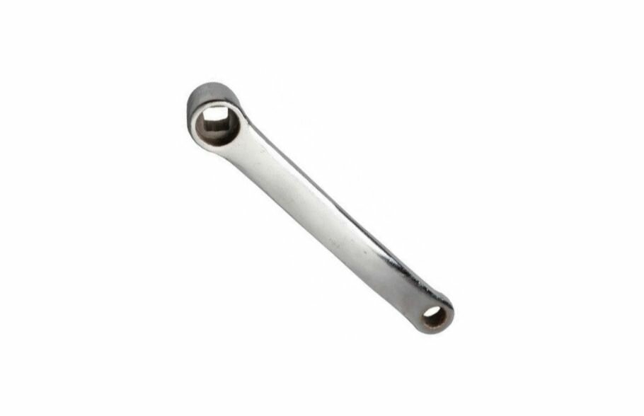 Шатун левый под квадрат, длина 170 мм, хром