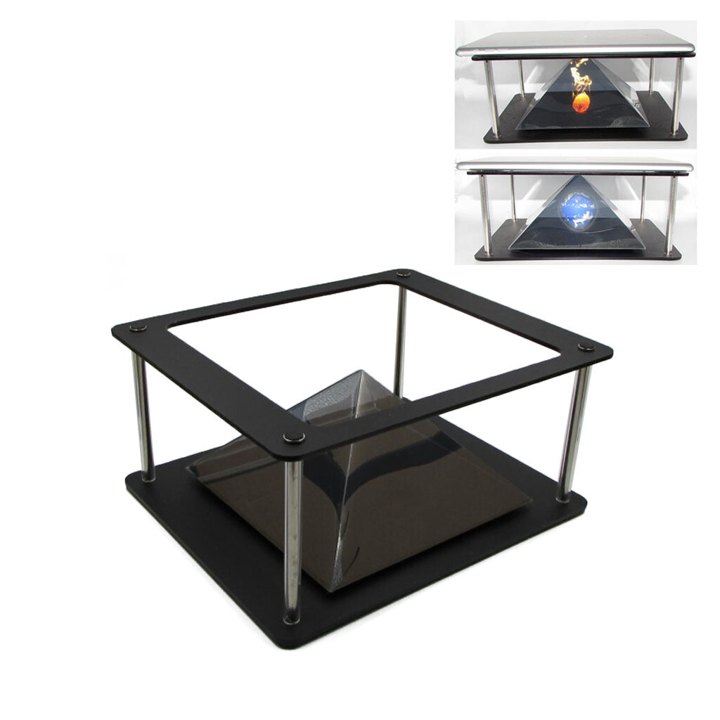 Universal Pad Tab-Det PC 3D Hologram Display Stand Procement Pramid Entertainment Present