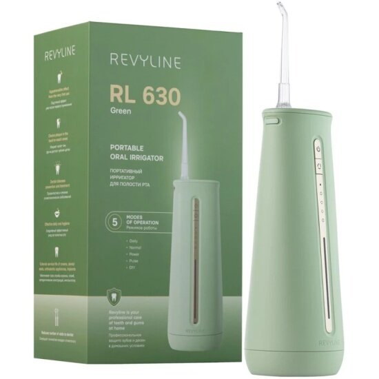 Ирригатор Revyline RL 630 Green, портативный