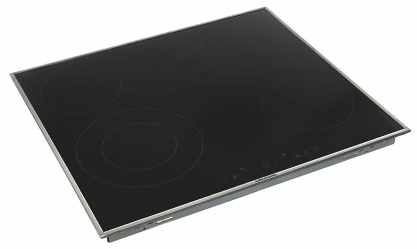 Электрическая варочная панель Grundig GIEV 613420 E 58 см, 4 конфорки стеклокерамика, черный