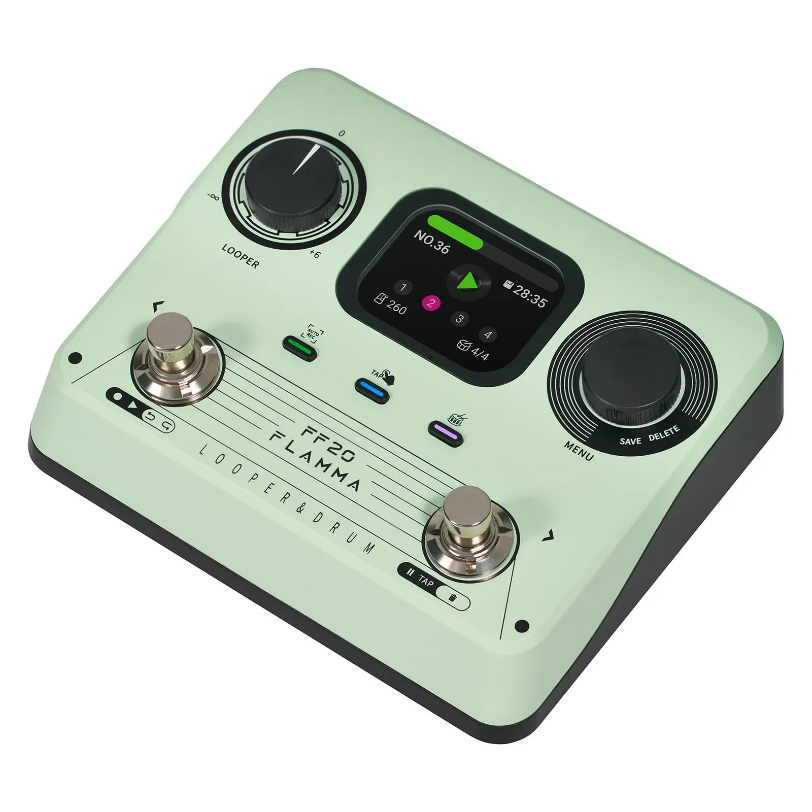 FF20 Flamma Looper & Drum Machine, оранжевый — фото 1