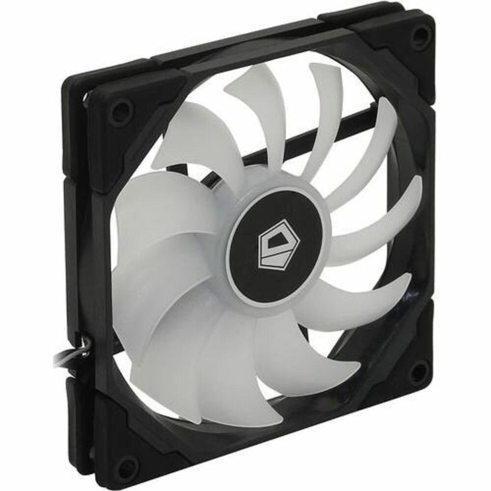 ID - Cooling вентилятор Case Fan TF - 9215 - ARGB 92mm PWM, 4pin, супер - тонкий, ARGB, черный, 800 - 2500об мин BOX