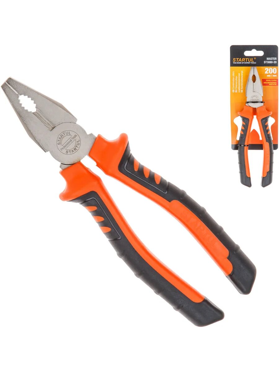 Плоскогубцы комбинированные 200 мм STARTUL Master (ST3080-20)