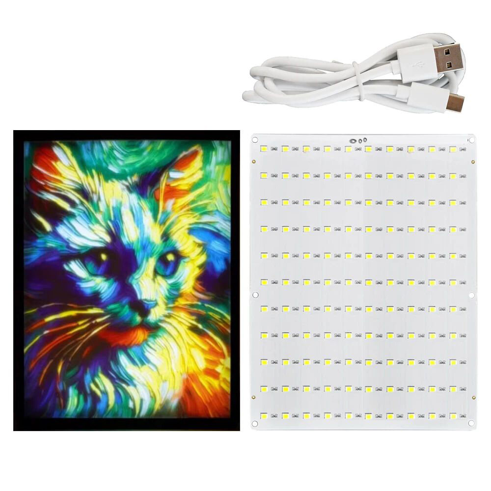 Плата со светодиодной подсветкой Bambu Lab, комплект литофании Bambu Lab PLA, 3D-печать, литофания, фото