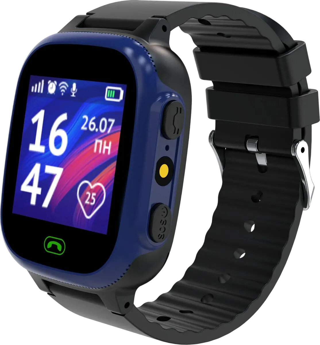 Детские умные часы Aimoto Lite черный, 1.44 ", Bluetooth, Объем памяти 32 Мб, Емкость аккумулятора 350 mAh, IP65