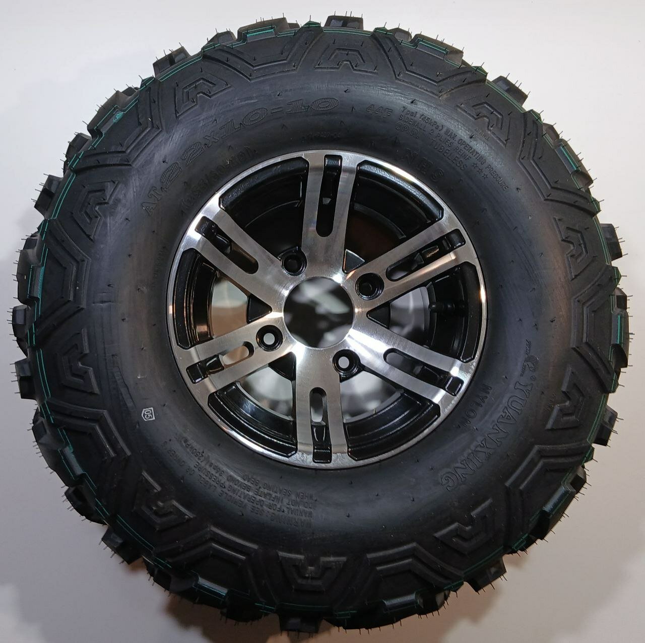 Колесо в сборе для квадроцикла 22х10-10 (заднее) Квадроцикл Avantis Forester Long 200 (Mikilon Hammer, Gladiator)