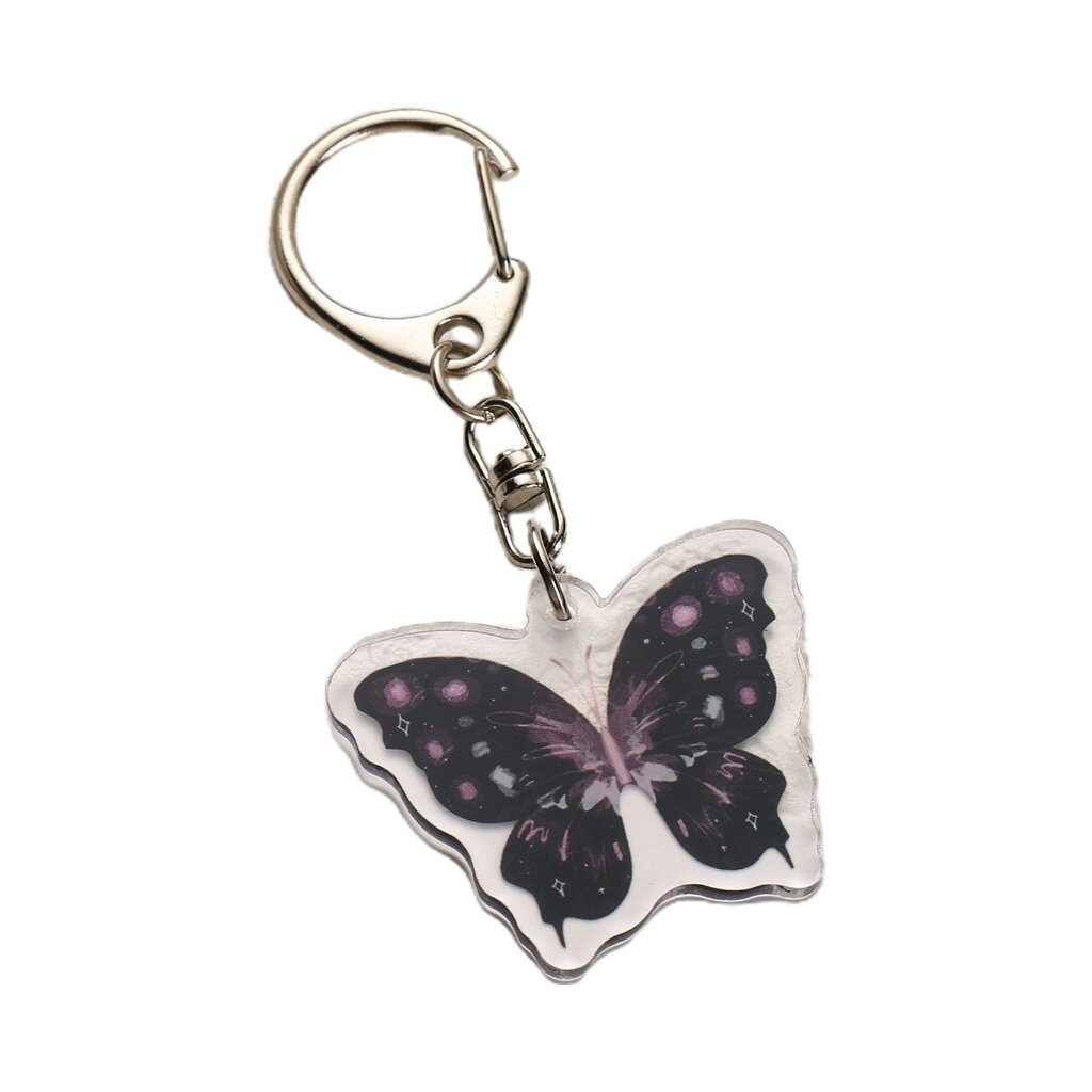 Подвеска для телефона в стиле Y2K, акриловые бабочки, сердечко, брелок ручной работы