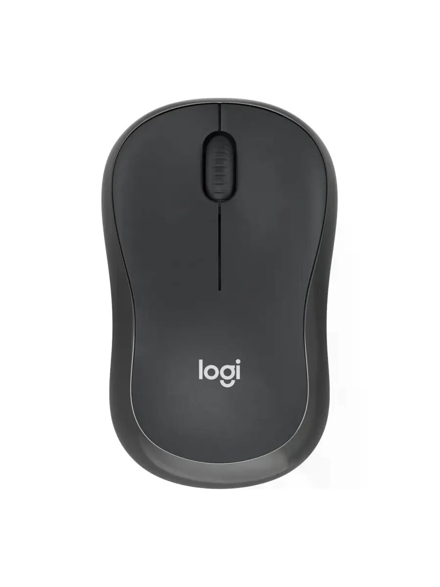 Мышь Logitech M240, беспроводная, для ноутбука, графитовая, 4000 DPI, 2 кнопки