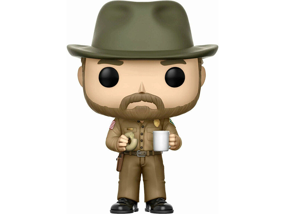Фигурка Funko 14425 Фигурка Stranger Things: Hopper w/ Donut w/ Chase