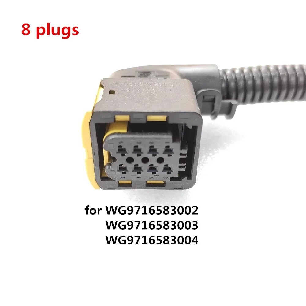 Для модуля прицепа CNHTC SINOTRUK SITRAK WG9716583014 WG9716583013 Разъем Howo T5G T7H C7H 12 8 3, часть разъема, жгут проводов 8 Plugs 03 04 02