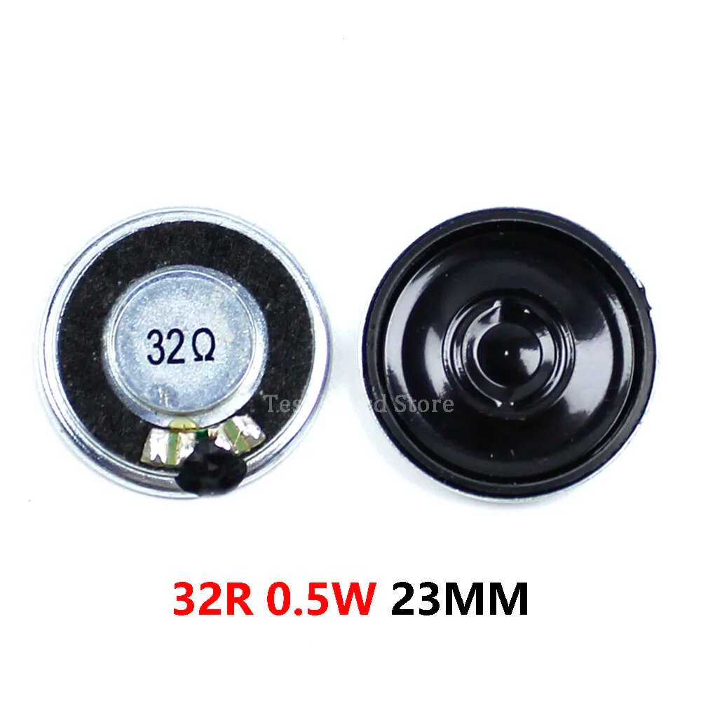 Мини-динамик 8R 32R 0.5W/1W/2W 32R 0.5W 23MM