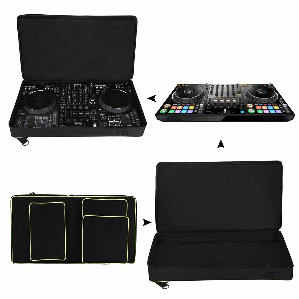 Чехол для контроллера Pioneer DDJ-FLX10 с амортизирующим слоем PE и регулируемыми ремнями