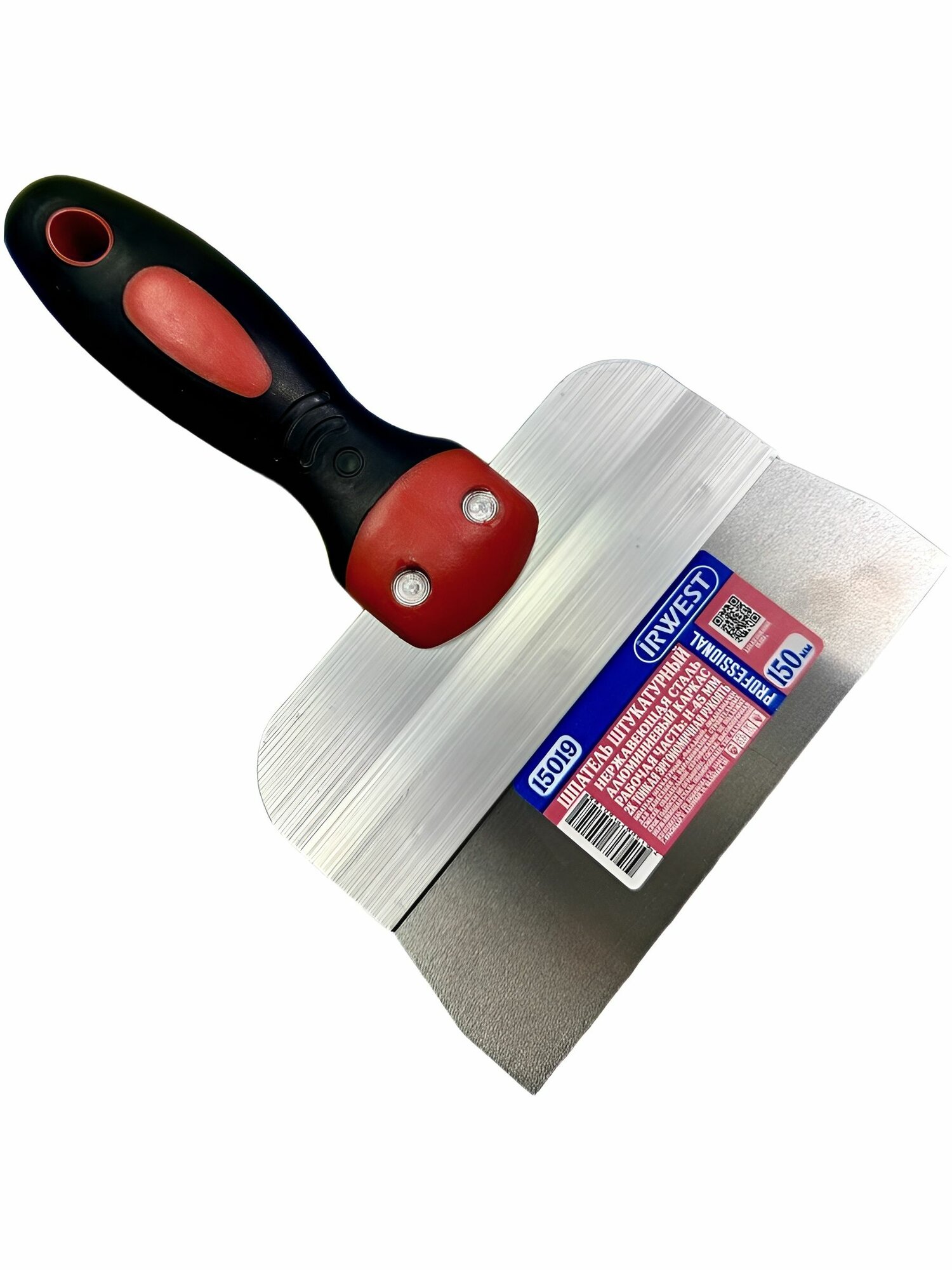 Шпатель штукатурный 150мм Н:45 2К (Круглая ручка) IRWEST