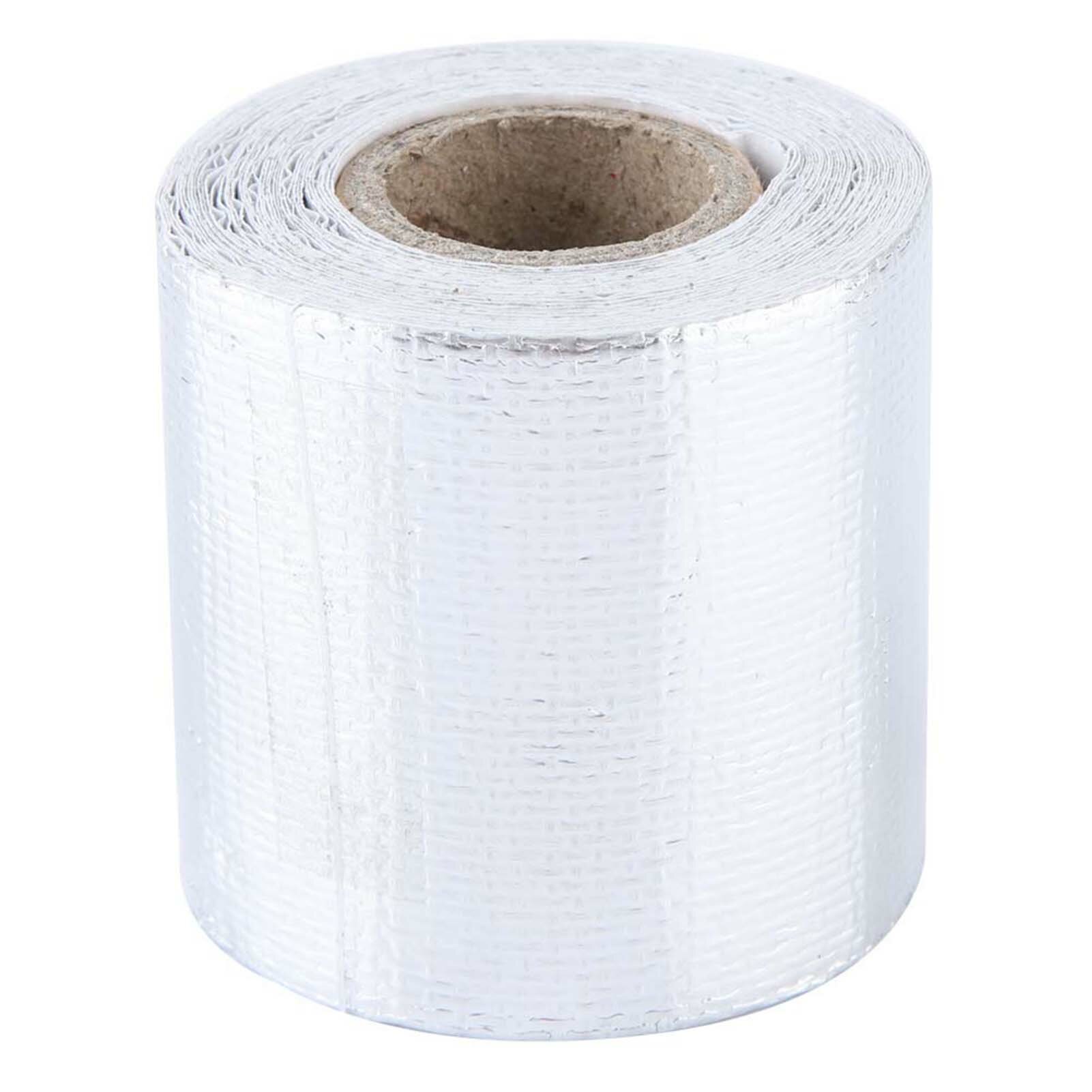 5m * 5cm Car Aluminum Foil Adhesive Reflective Heat Shield Wrap Tape (Silver)