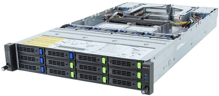 Никс gS9900a/pro2U Z0963125 EPYC 9124/512 ГБ/1 x 1.6 Тб SSD/Aspeed AST2600