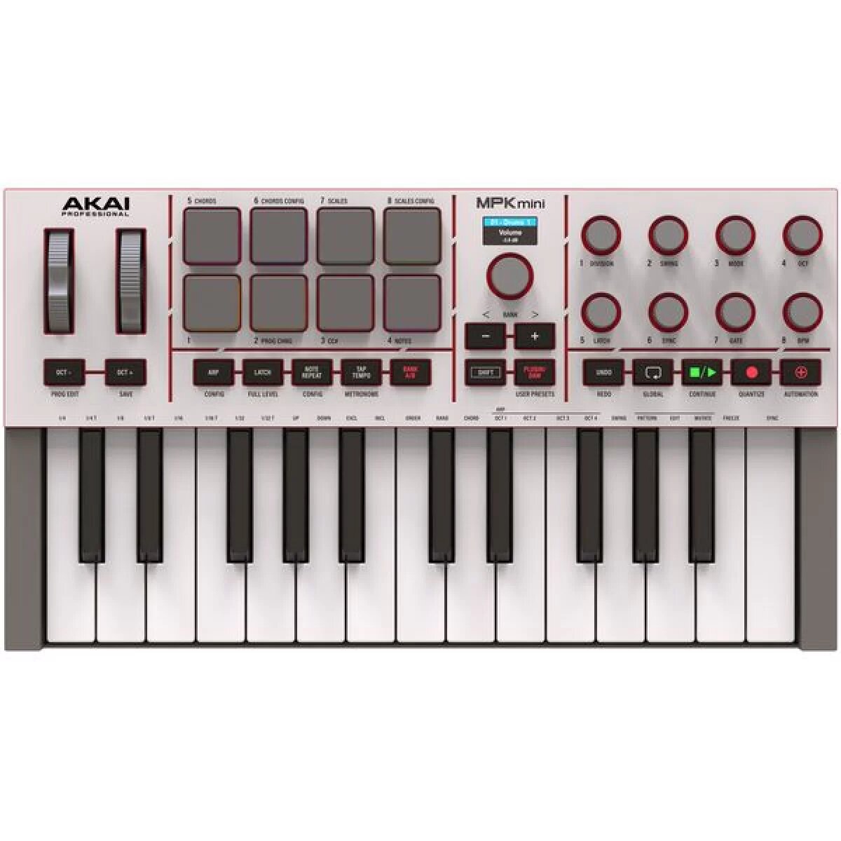 MIDI-клавиатура AKAI MPK Mini IV Gray