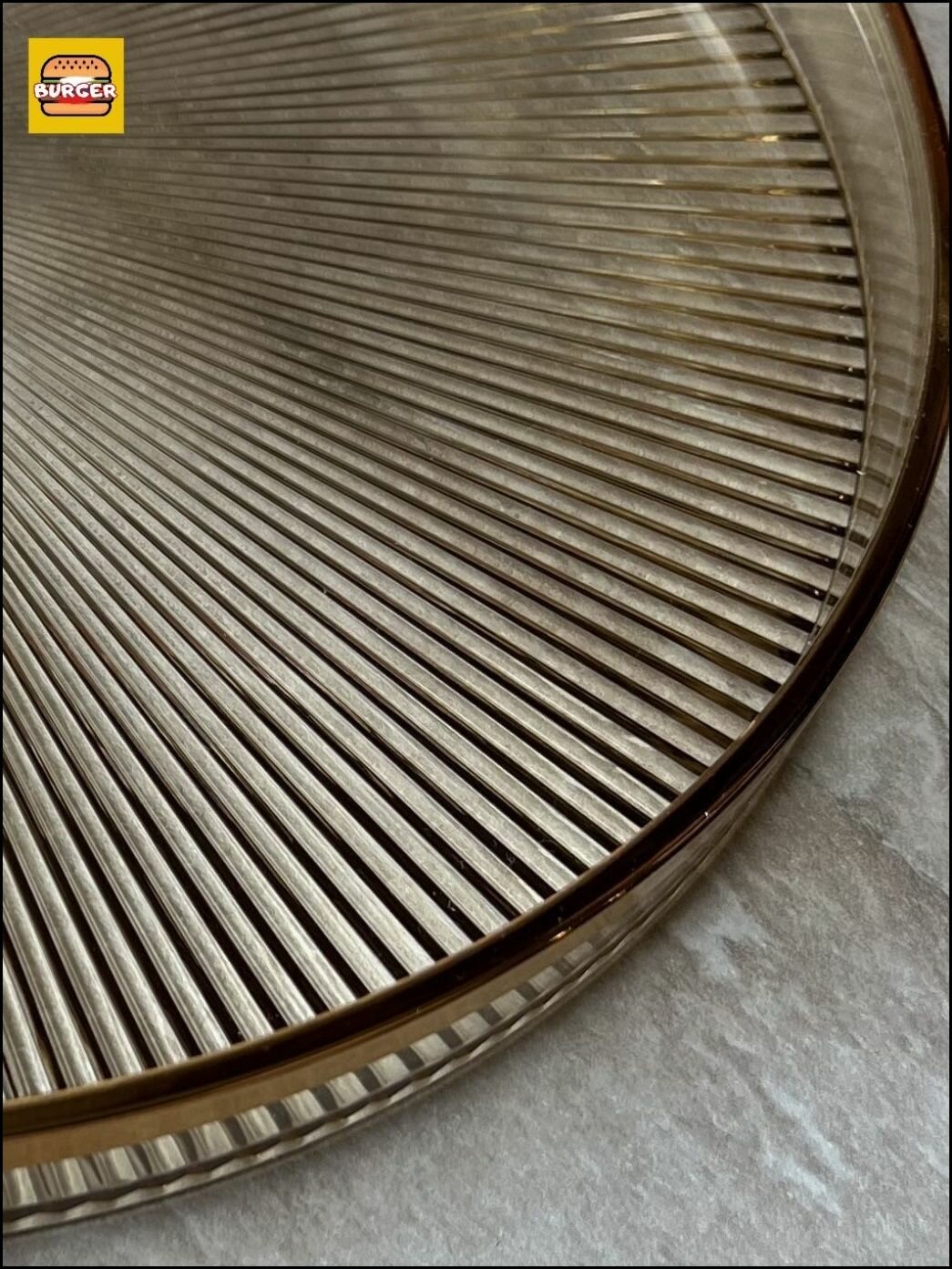 Эксклюзивный декоративный поднос 27 см для стильного сервирования косметики, украшений и предметов интерьера