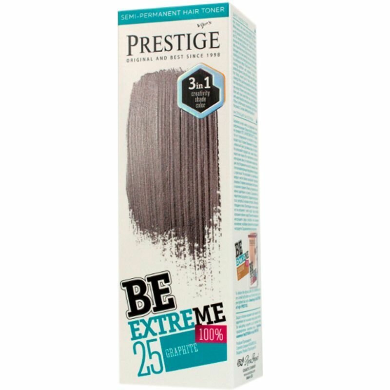 VIP`S Prestige" оттеночный бальзам BE 25 -Линия BeExtreme Графит