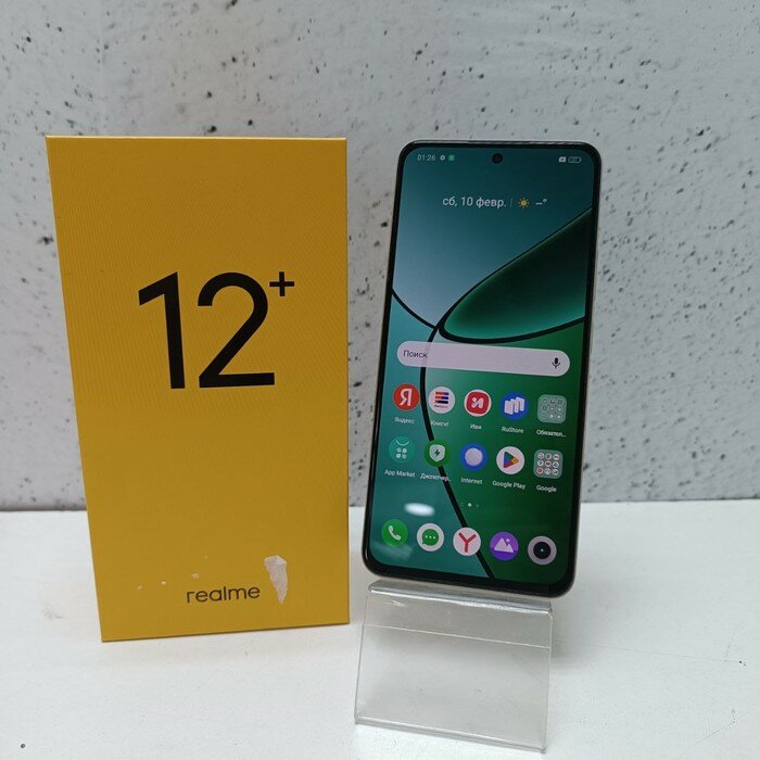 Смартфон realme 12+ 5G 12/512 Бирюзовый