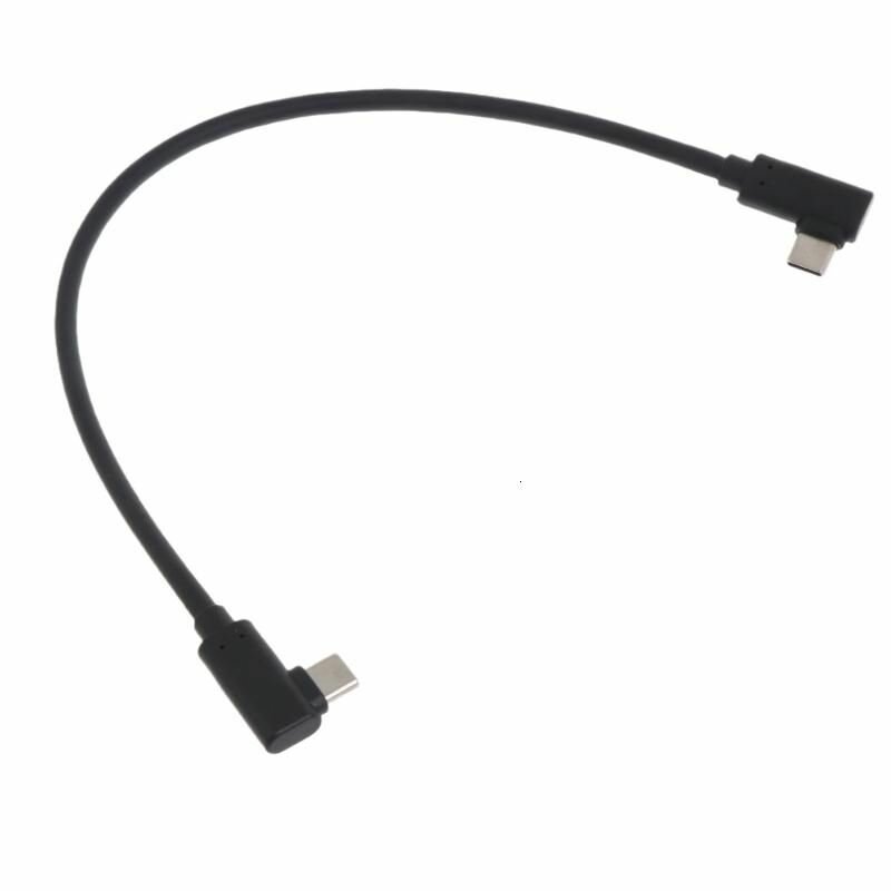 Кабель USB C USB C, 60 Вт, угловой, 10 Гбит/с