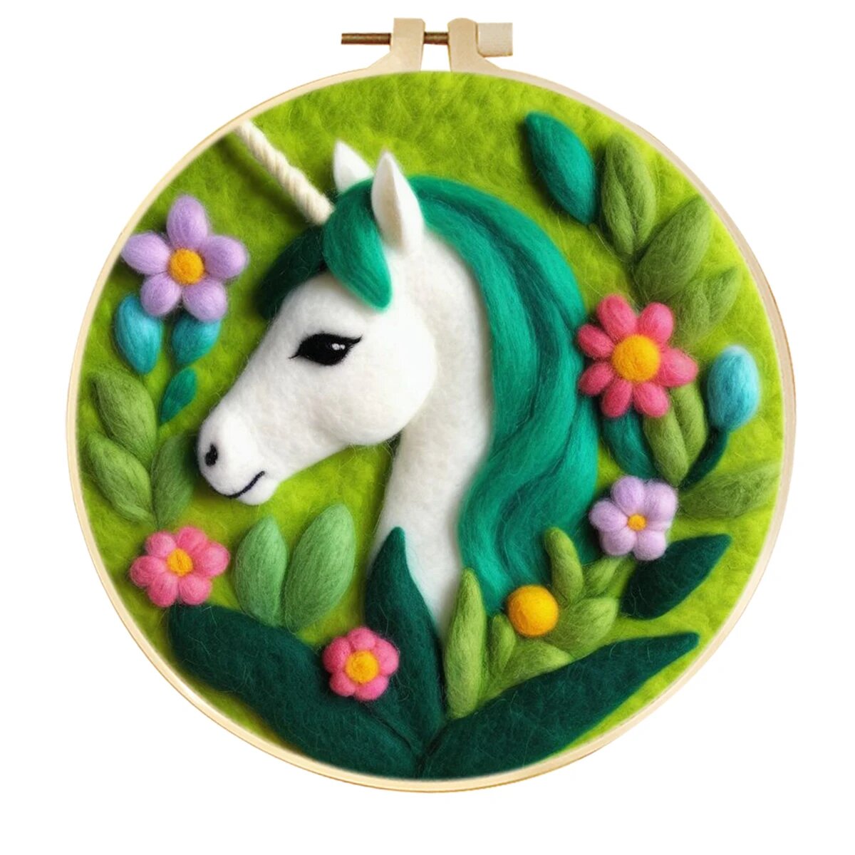 Изумрудный набор для валяния войлока Unicorn MZH-747-2020-XP