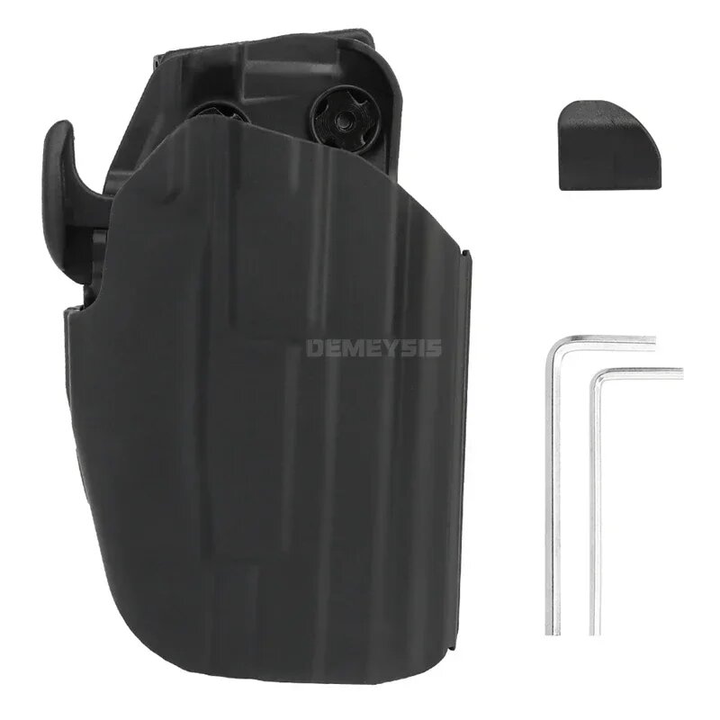Тактическая кобура Demeysis для Glock 19 23 29 32 38 H&K P30 9 мм Черный, black