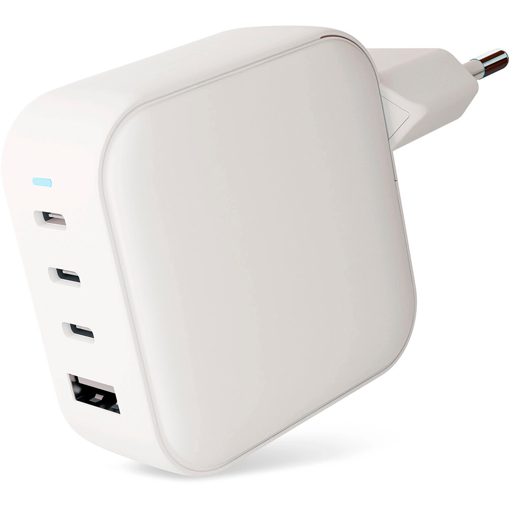 Зарядное устройство VLP 100 Вт (3 Type-C+USB-A) Белый