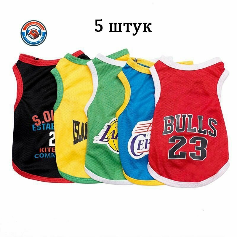 Майка для собак и кошек мелких пород, лёгкая защитная одежда для щенков и котят на каждый день, стильная домашняя и уличная футболка для животных