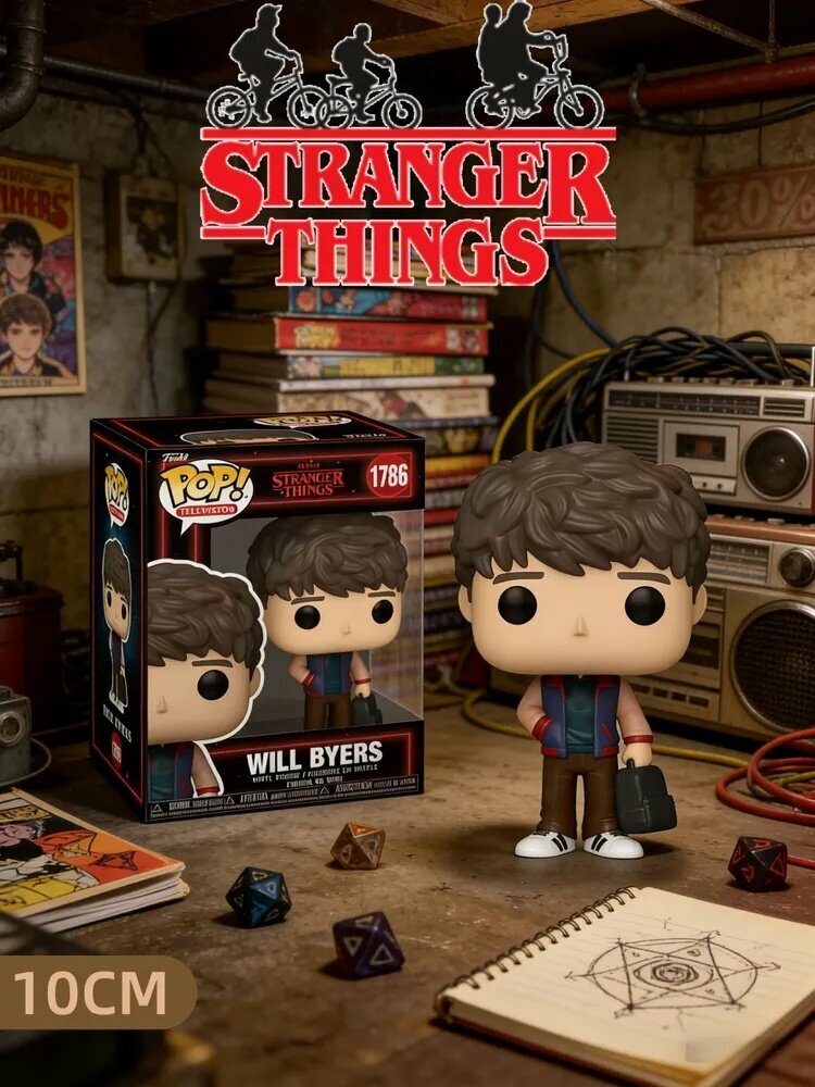 Фигурка Уилл (Will) из сериала Очень странные дела Stranger Things Season 5 - Will Byers (10см)1786 ЭУилл Байерс