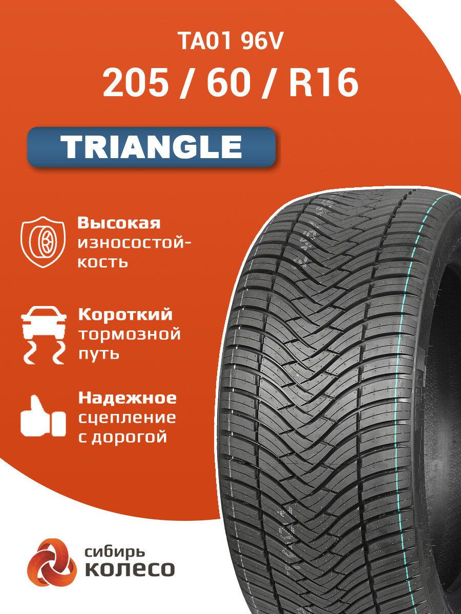 205/60R16 Triangle TA01 96V