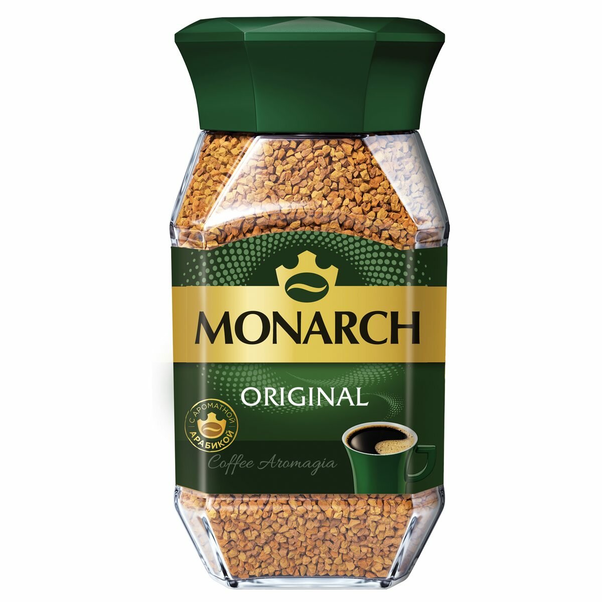 Кофе растворимый Monarch Original, сублимированный, стеклянная банка, 95г (4000706/4091432/Q432)