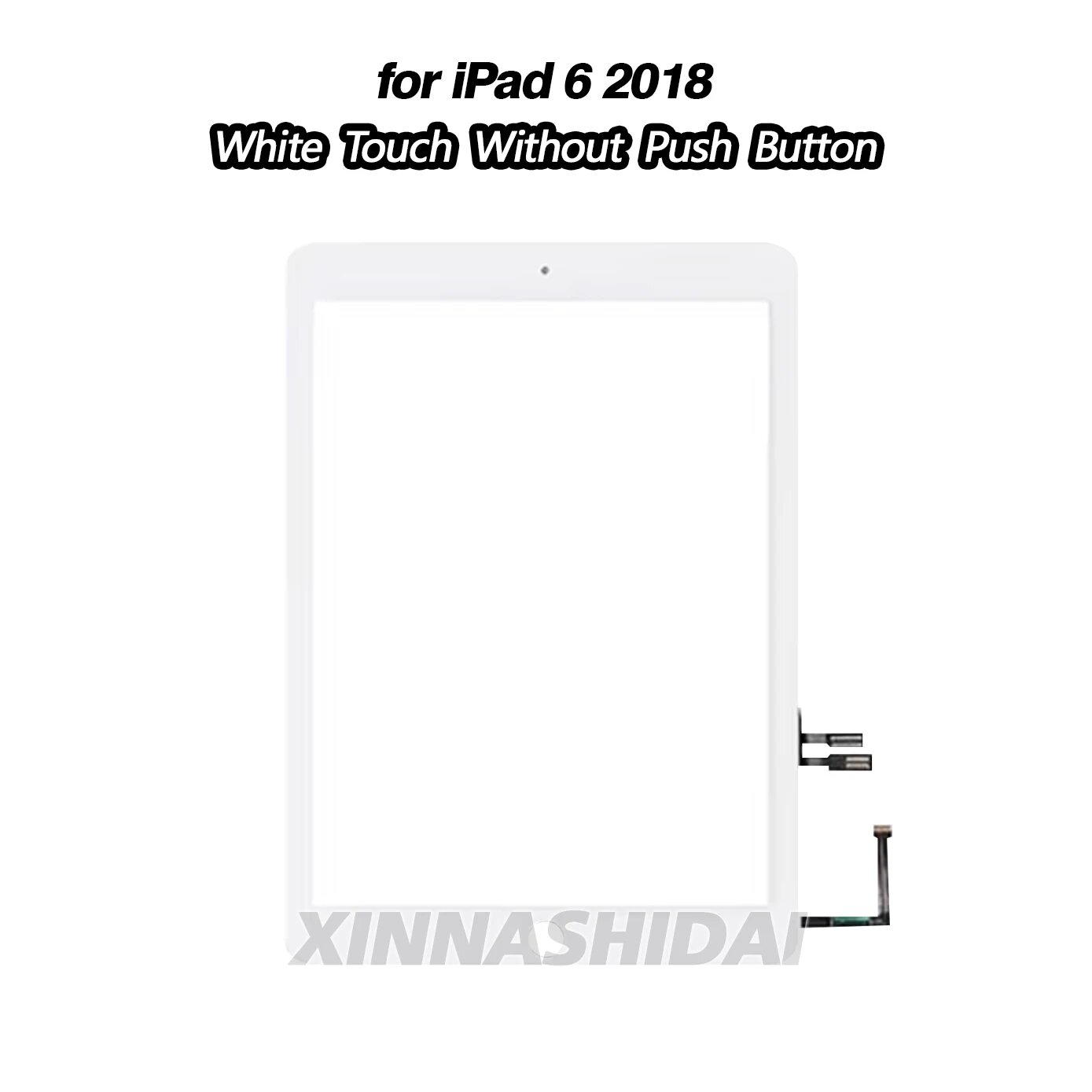 Сенсорный экран iPad 6 2018 White No Button