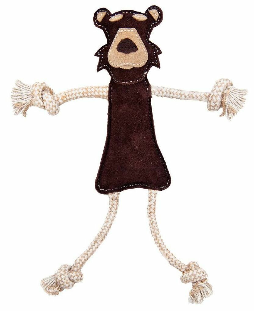 Ankur Игрушка для собак Медведь, буйволиная кожа, 32 см х 10 см