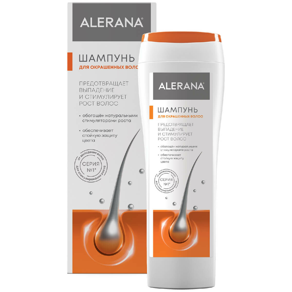 Шампунь для окрашенных волос, 250 мл, Alerana