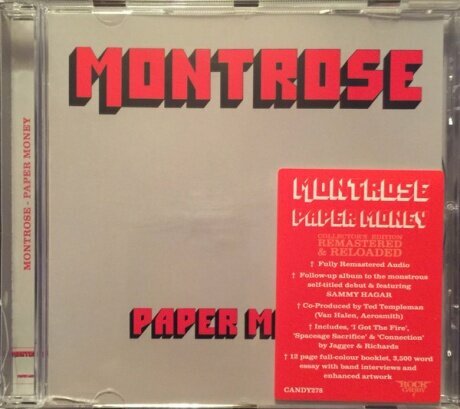 Компакт-Диски, Rock Candy, MONTROSE - Paper Money (CD)
