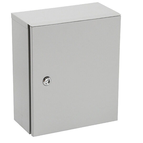 Шкаф IP54 360х300х155мм светло-серый с монтажной платой Арсенал ЩМП03