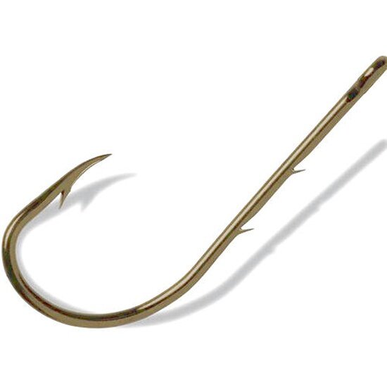 Крючки одинарные Vmc 9291 BZ (10шт) № 1