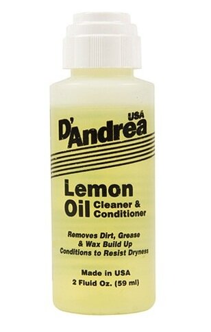 Лимонное масло для гитары D'Andrea DAL2/12, 59 мл