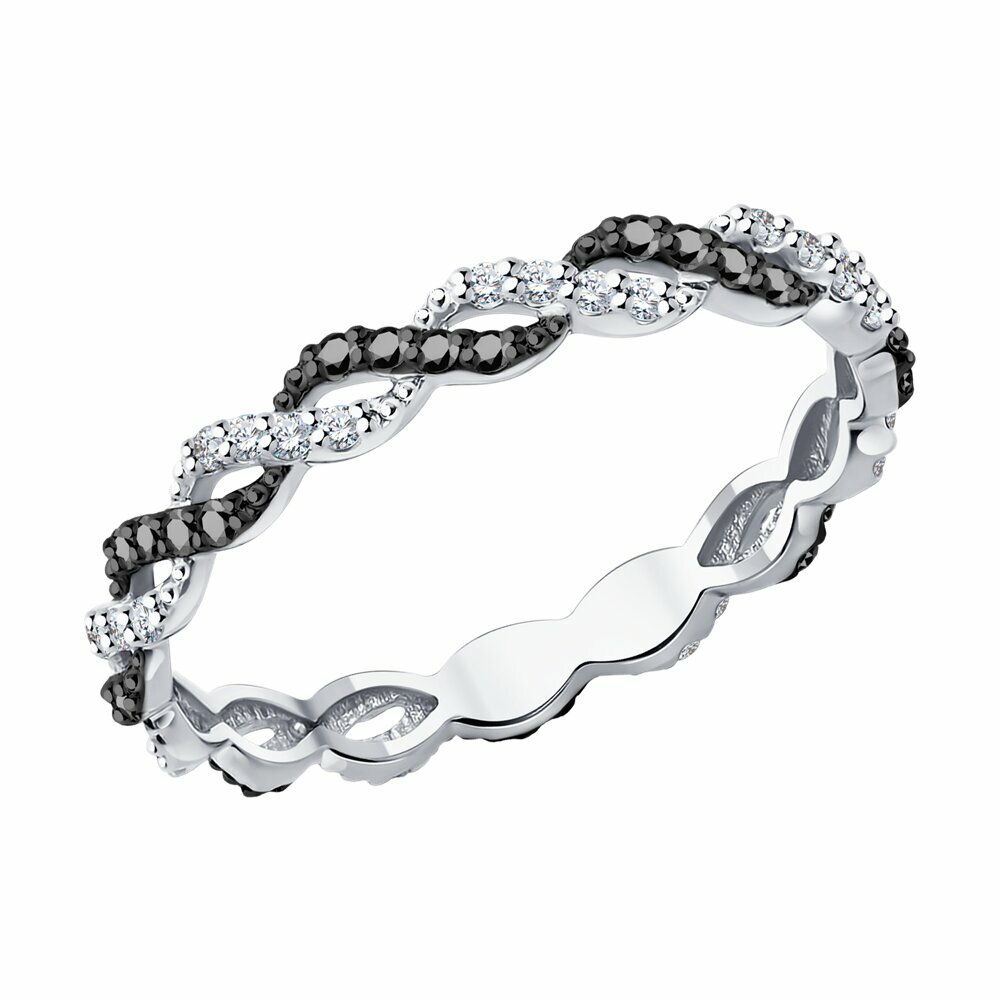 Кольцо, белое золото, 585 проба, бриллиант