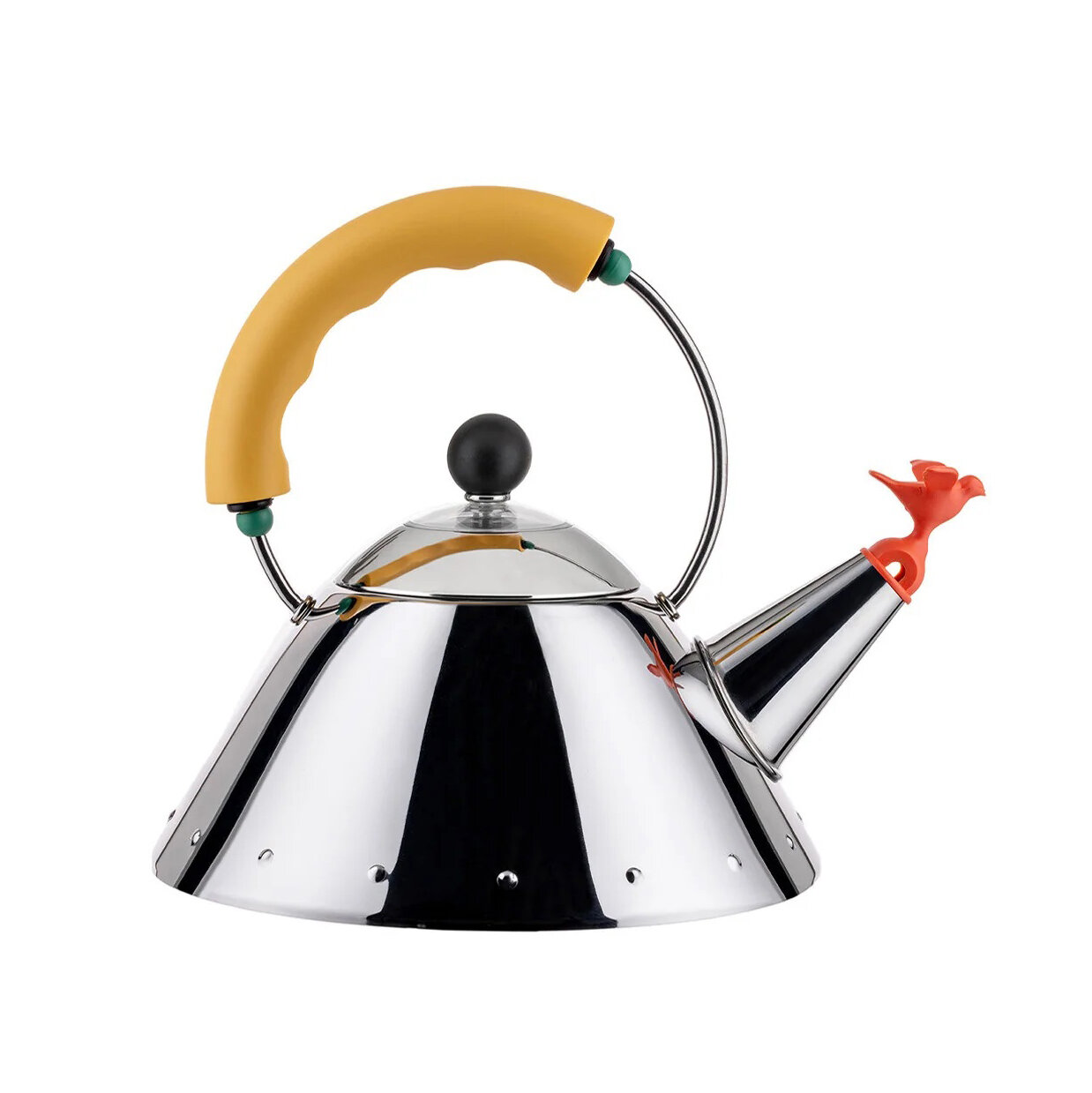 Чайник с птичкой 1 л ALESSI 9093/1 Y, желтый