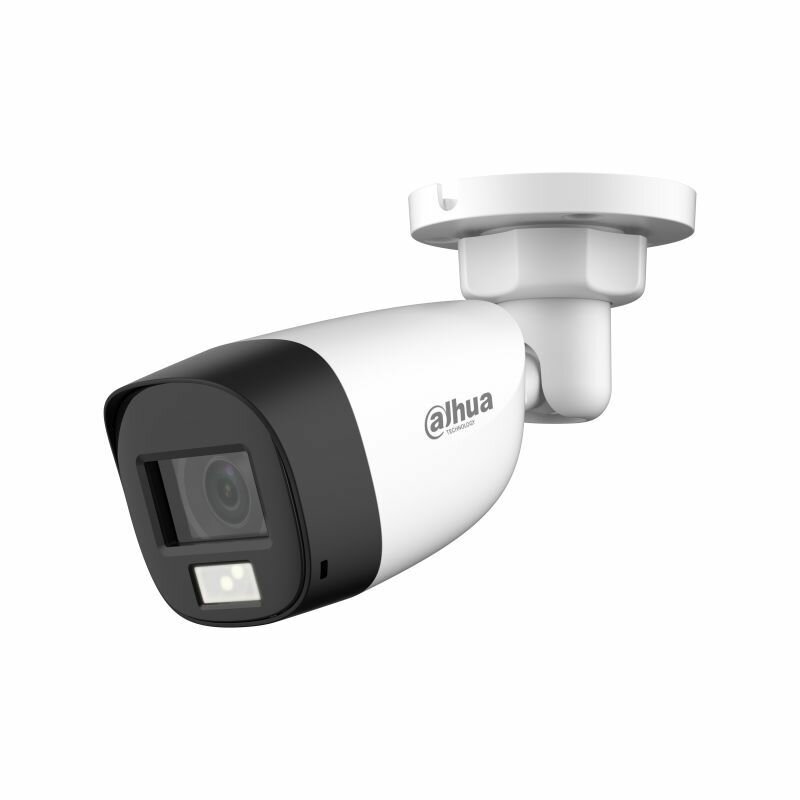 Камера видеонаблюдения Dahua 2МП DH-HAC-HFW1200CLP-IL-A-0280B мультиформатная уличная цилиндрическая