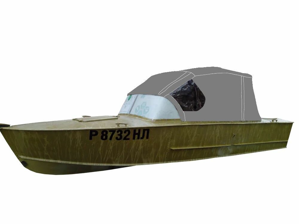 Прогресс-2, 2М, 3М. Тент с дугами с креплениями на штатное стекло