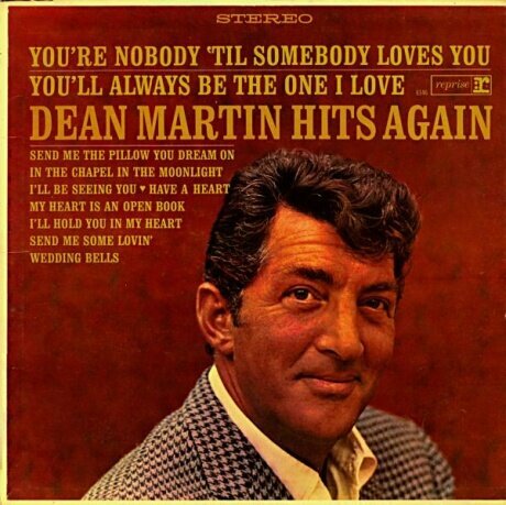 Старый винил, Reprise Records, DEAN MARTIN - Dean Martin Hits Again (LP , Used)