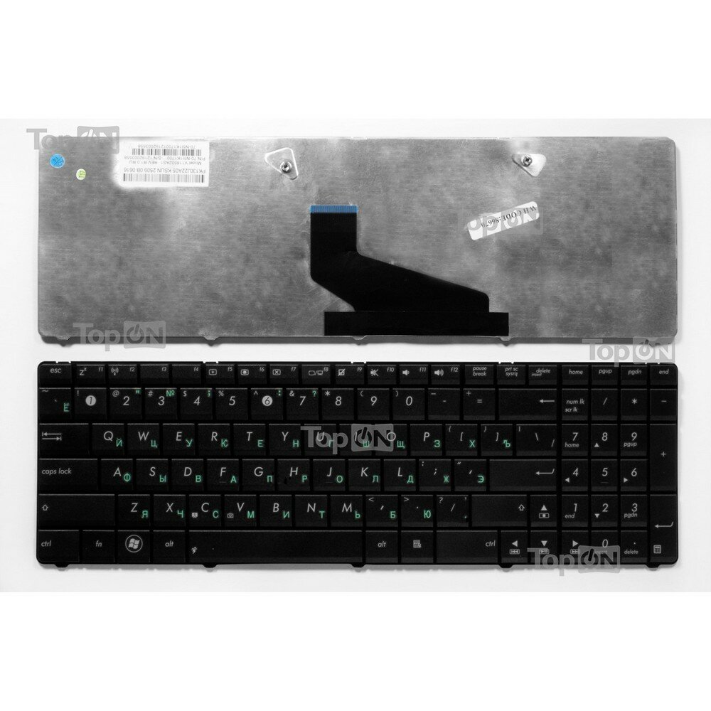 Клавиатура Asus K53 K53B K53BE K53BR K53BY K53SK K53SM K53T K53TA K53TK K53U K53Z (Новый)