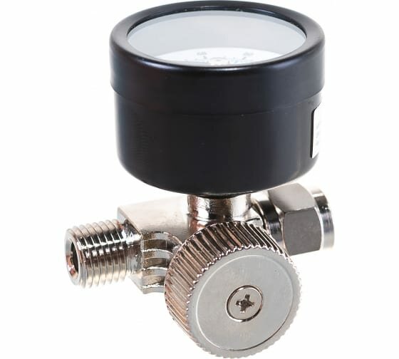 Регулятор воздуха с манометром для "Краскопульта" Jonnesway ACC-3806R